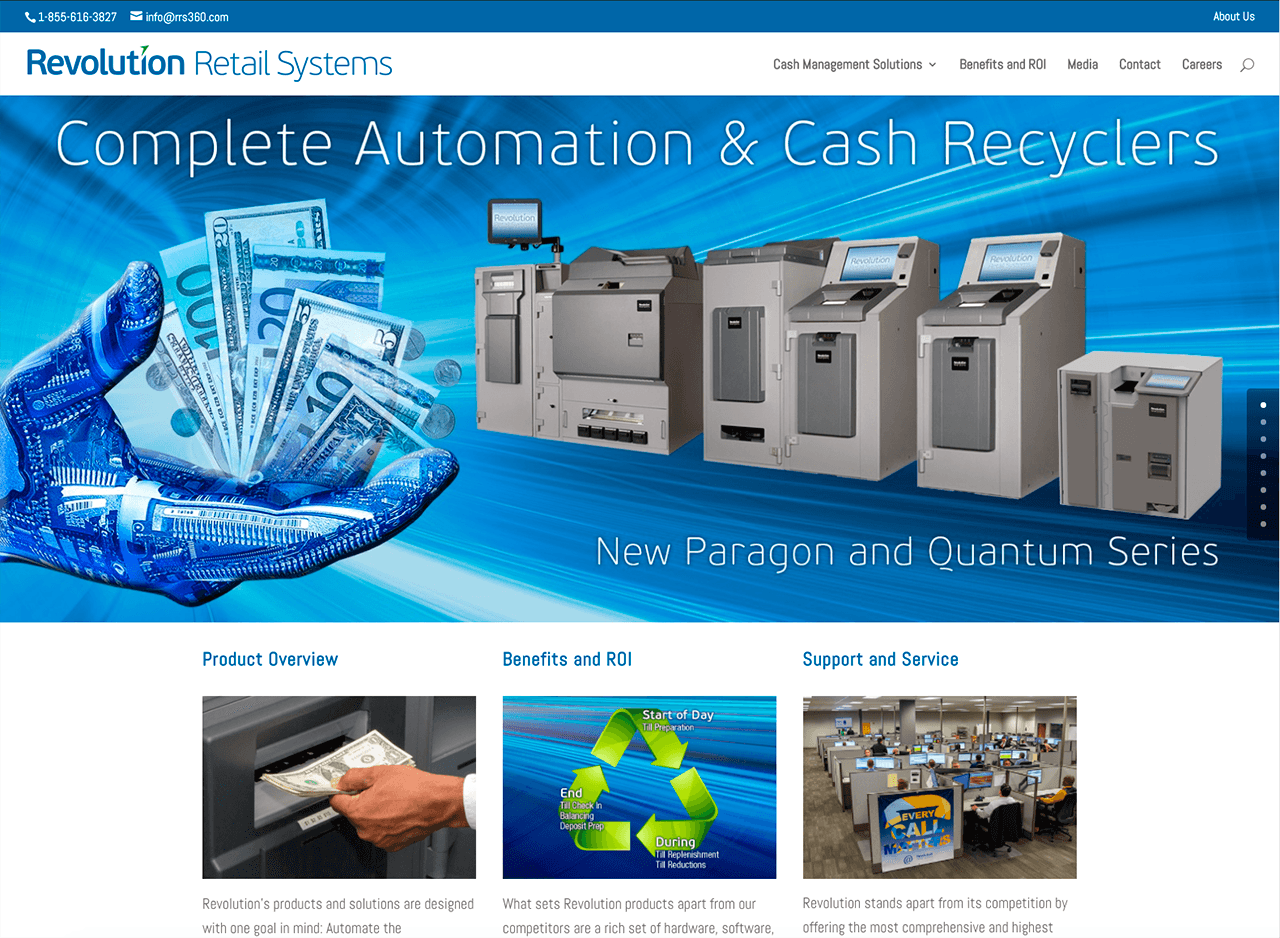 Project: Revolution Retail System | Creative Cat Media, Inc.